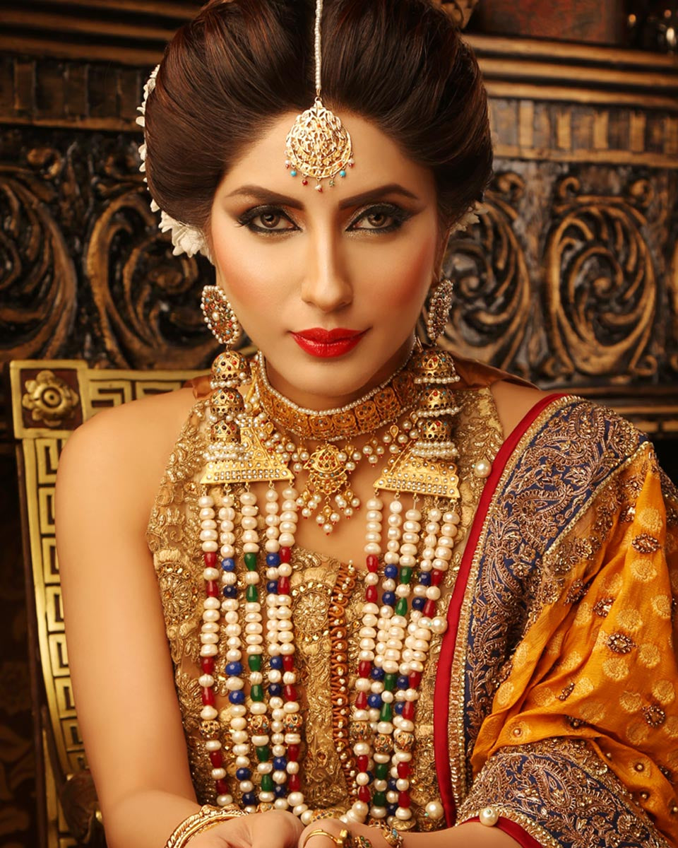 Bridal Makeup Baraat - Shafaq n Kami